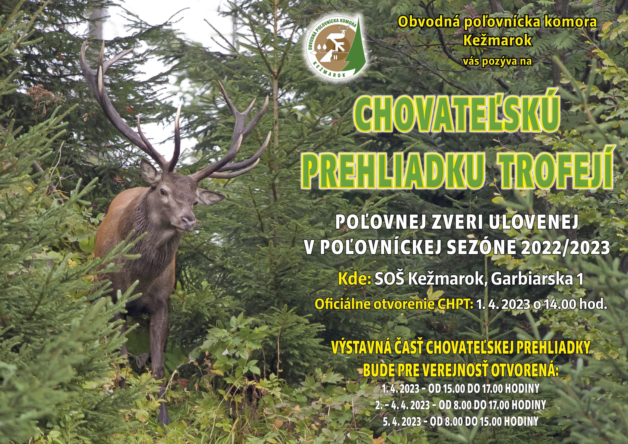 Prehliadka poľovníckych trofejí | Kežmarok