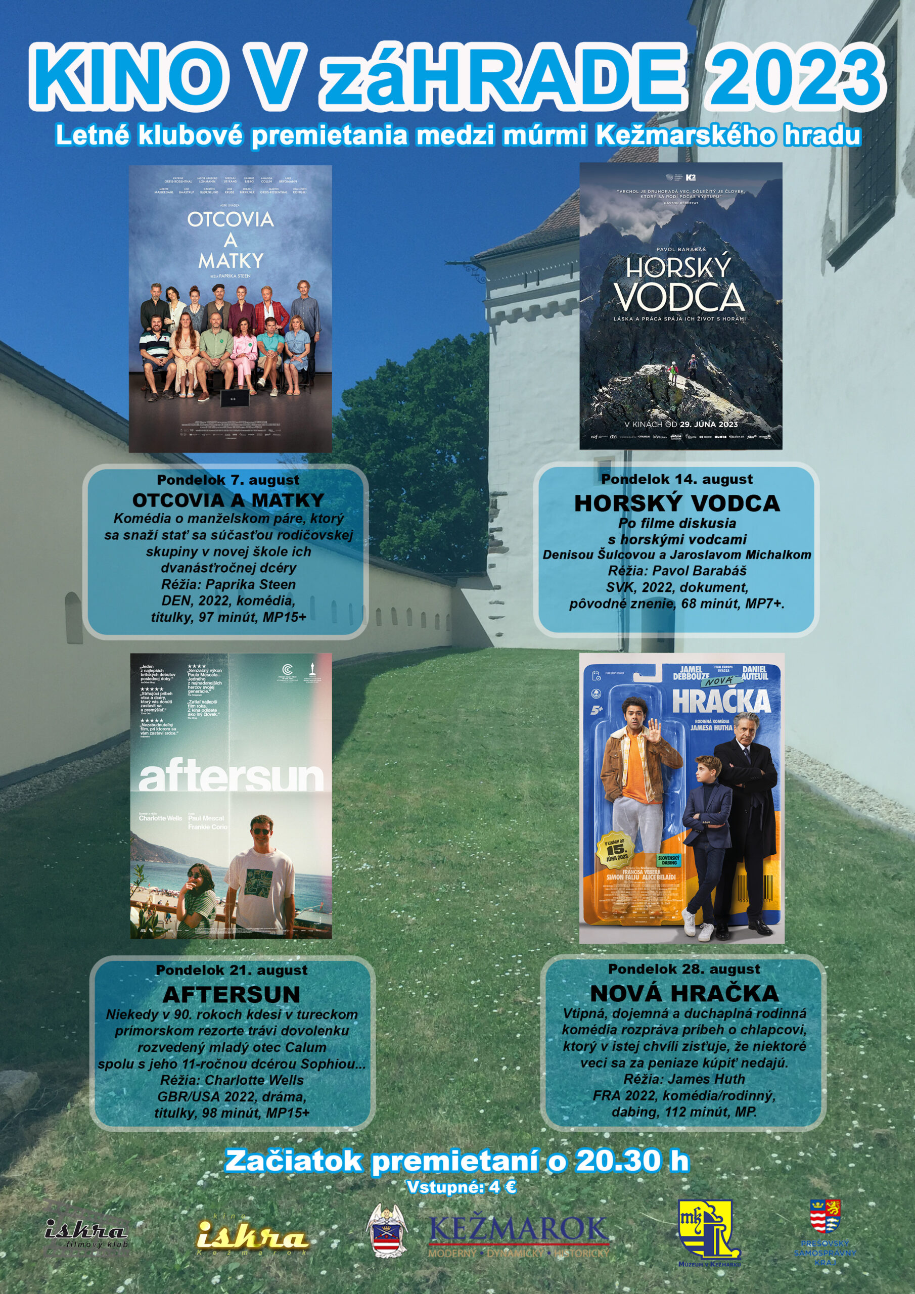 Kino v (zá)hrade, 20.30, Kežmarský hrad – medzi múrmi | Kežmarok