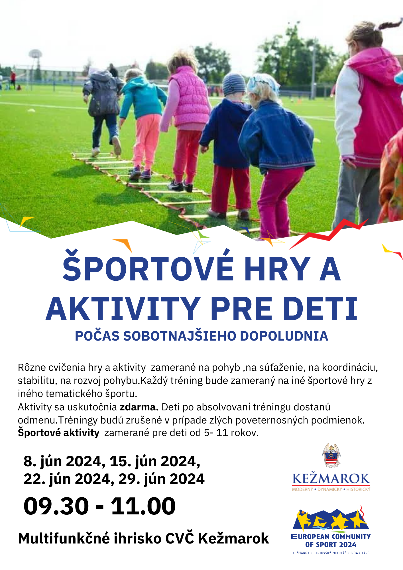 Športové hry a aktivity pre deti | Kežmarok